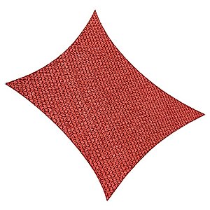 ASTEROUTDOOR 6' x 10' Rectangle Sun Shade Sail UV Block Canopy Cover for Outdoor Patio Backyard Lawn Garden, Terra