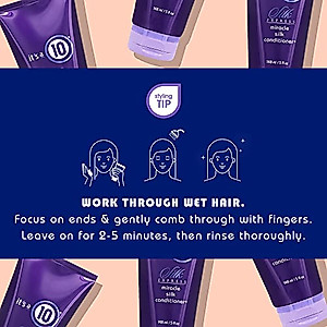 It's A 10 Silk Express Miracle Silk Conditioner for Unisex, 5 Ounce