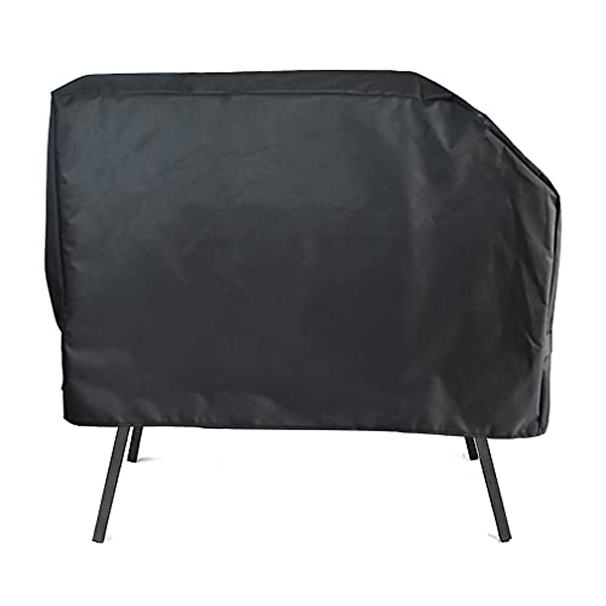 Mini Lustrous Grill Cover Fits for Blackstone 17inch 22inch Griddle with Hood and Stand, Perfect Take Along Griddle Accessories for Outdoor Cooking and Camping (Black)