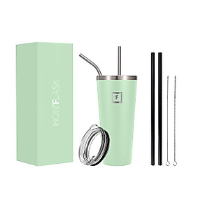 IRON °FLASK Classic Tumbler - 32 Oz BPA-Free Leak-Proof Drinking Cup, Vacuum Insulated Stainless Steel Water Bottle, Double-Walled Thermo Travel Mug for Hot & Cold Beverages, Car Cup Holder Compatible