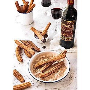 Churrera Churro Maker by StarBlue with FREE Recipe e-Book - Easy tool for Deep Fry churro in 8 difference shapes