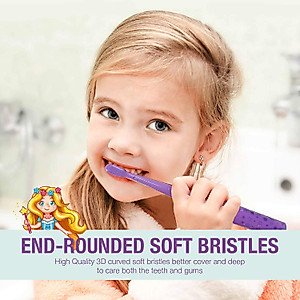 Vekkia Kids Electric Toothbrush and Replacement Heads Purchased Together Save 10%