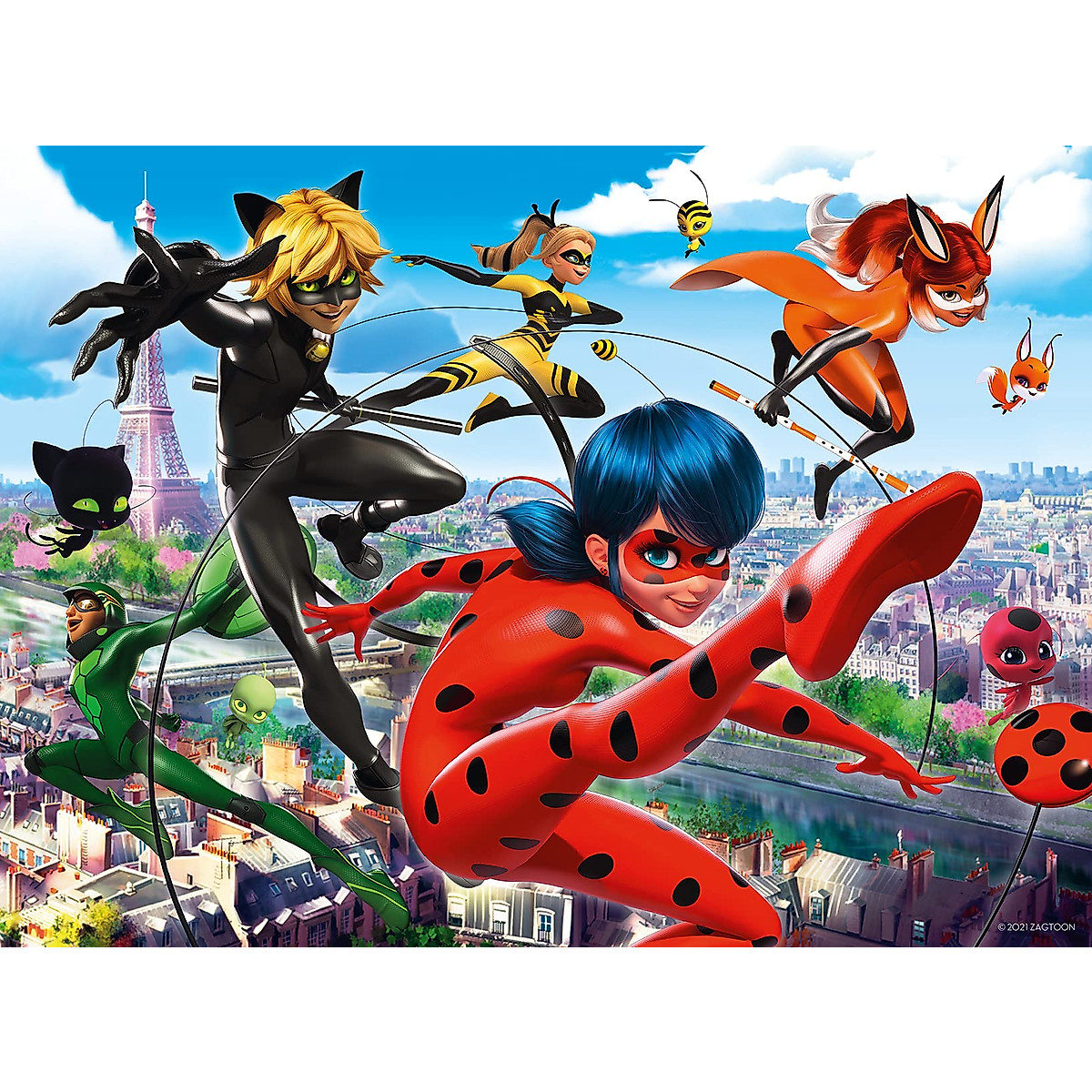 Ravensburger Miraculous 200 Piece Jigsaw Puzzle for Kids Age 8 Years Up