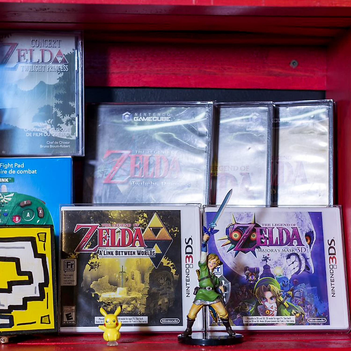 Premium Display Case Protectors Compatible for Nintendo 3DS Game Box , 0.40mm Thick and Clear PET Plastic Cases Compatible for Pokemon, Super Smash, Animal Crossing, Zelda, Minecraft (Pack of 25)