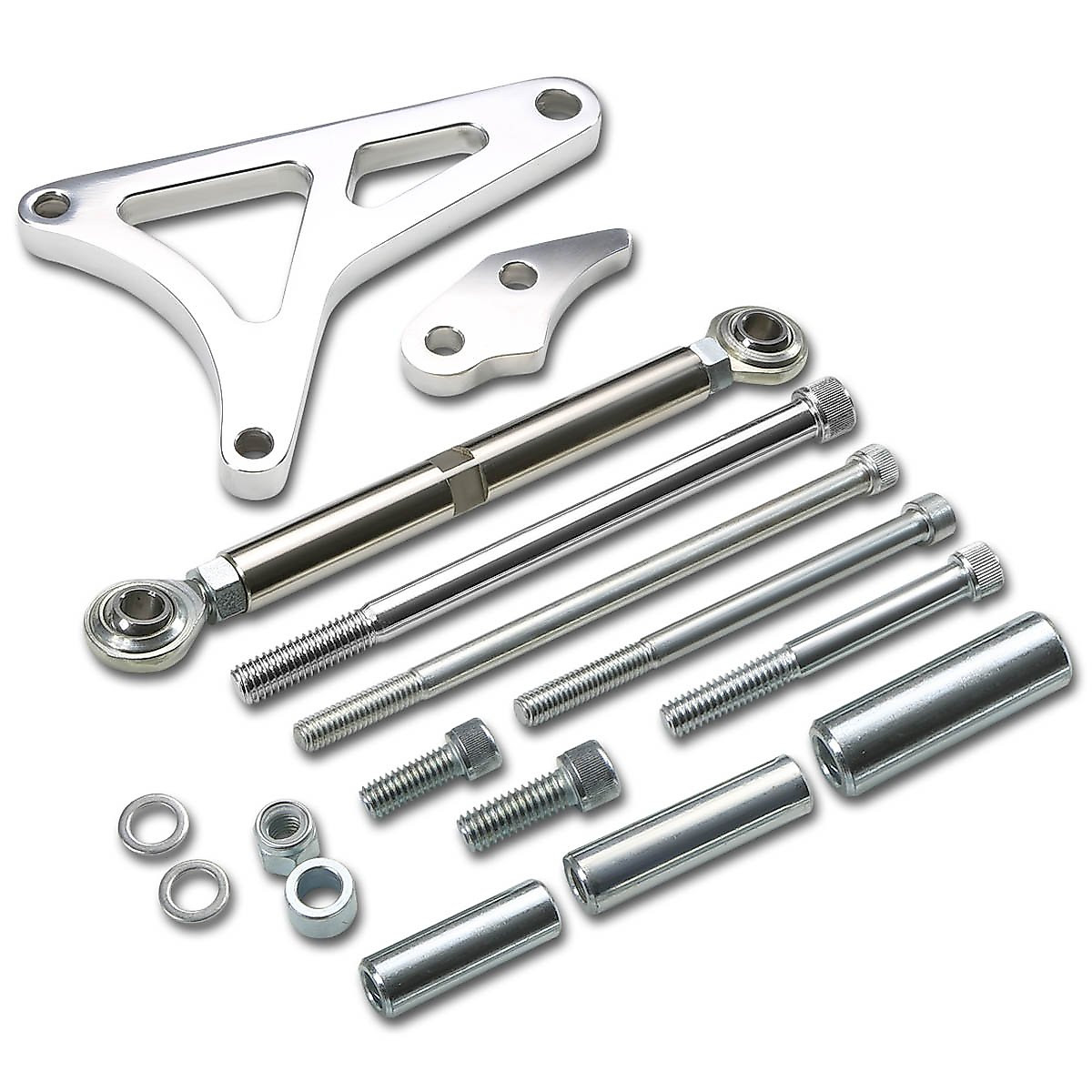 DNA Motoring ABKRC4300 Aluminum Alternator Bracket Compatible with 68-93 Ford 5.0L V8