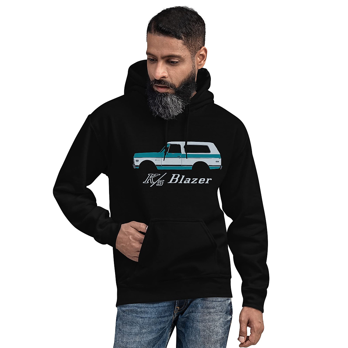 JG Infinite 1971 Chevy K5 Blazer CST Vintage Truck Owner Hoodie Black