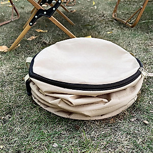 ANTING PRODUCTS Camping Pop up Trash Can, Camping Trash Can Collapsible,Pop up Trash Can with Lid,Collapsible Garbage Can for Camping,Outdoor Travel (Color C)