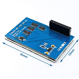 Reland Sun 3.5 inch TFT LCD Display Screen with Touch Panel 320 * 480 for RPi1/RPi2/raspberry pi3 Board V3
