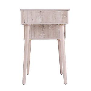 SEI Furniture Harzen Vanity Desk, Graywashed