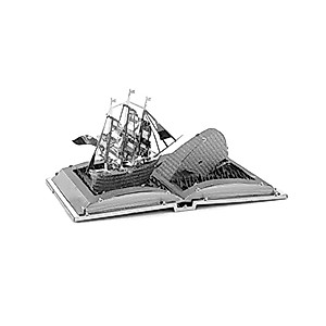 Metal Earth Moby Dick Book Sculpture 3D Metal Model Kit Fascinations