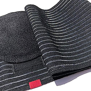ORTONYX Umbilical Hernia Belt for Men and Women - Abdominal Support Binder with Compression Pad - Navel Ventral Epigastric Incisional and Belly Button Hernias Surgery Prevention Aid (Large-XXL)