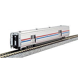 Kato USA Model Train Products N Amtrak Viewliner II Baggage Phase III Heritage #61015 156-0958