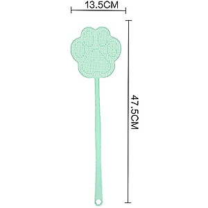 1 Pieces Plastic Fly Swat Wasp Control Multi-Colors, Fly Swatter SuitableIndoor, Garage, Terrace and Outdoor