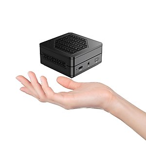 MINISFORUM EM780 Mini PC AMD Ryzen 7 7840U(8C/16T, up to 5.1GHz) 32GB RAM 1TB PCIe4.0 SSD Mini PC,1xHDMI/ 2xUSB4/ WiFi 6E/ BT5.3/ 3xUSB3.2/ 1x TF Card Slot/ 65W Gan Type-C Adapter Computer
