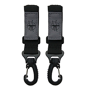 Lassig Casual Buggy Diaper Bag Reflective Star Black with Stroller Hooks