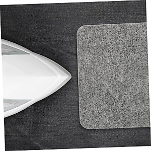 COHEALI 2pcs Felt Ironing Felt Iron Rest Pad Ironing Board Portable Ironing Mat Wool Pressing Mat for Quilting Ironing Mat for Quilting Tabletop Ironing Mat Supplies Patchwork