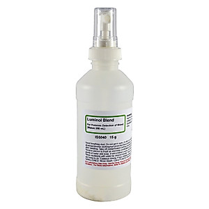 ALDON Innovating Science 15g Luminol Powder Reagent Used in Forensic Investigation - Makes 250mL of Luminol Spray