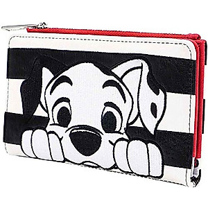 Loungefly Disney 101 Dalmatians Striped Faux Leather Wallet
