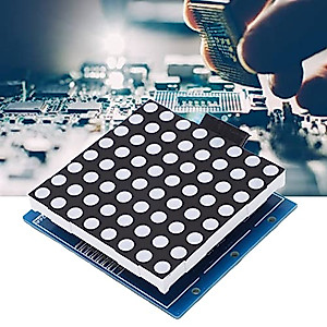 LED Module Display Kit, 64 Bit DC5V Easy to Drive LED Control Module for Sensor Expansion Board