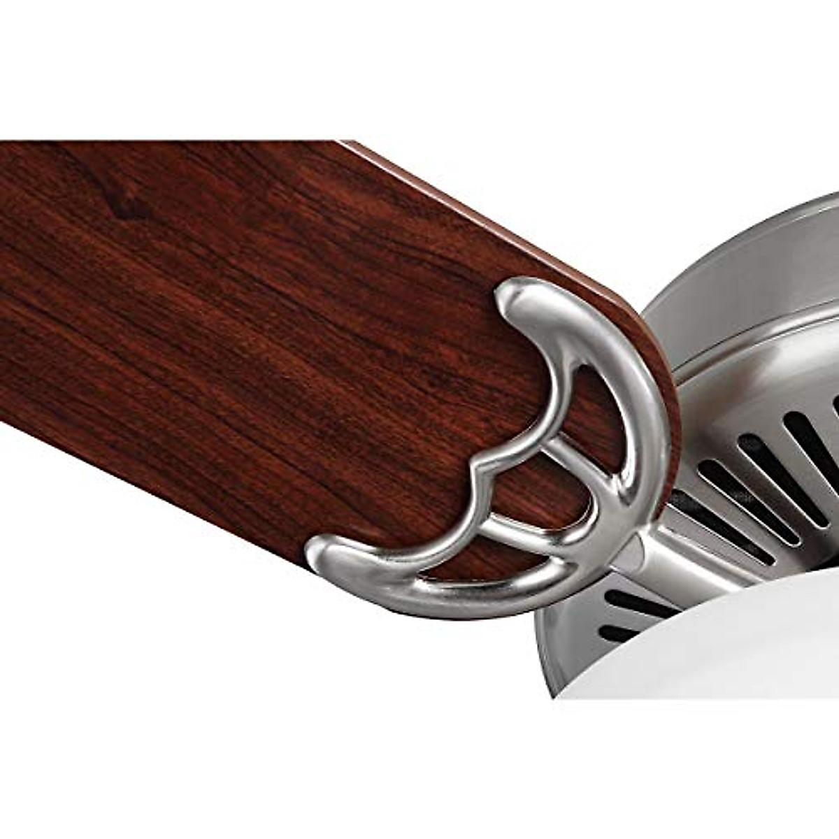 AirPro Collection 52" Five-Blade Ceiling Fan with White Etched Light Kit