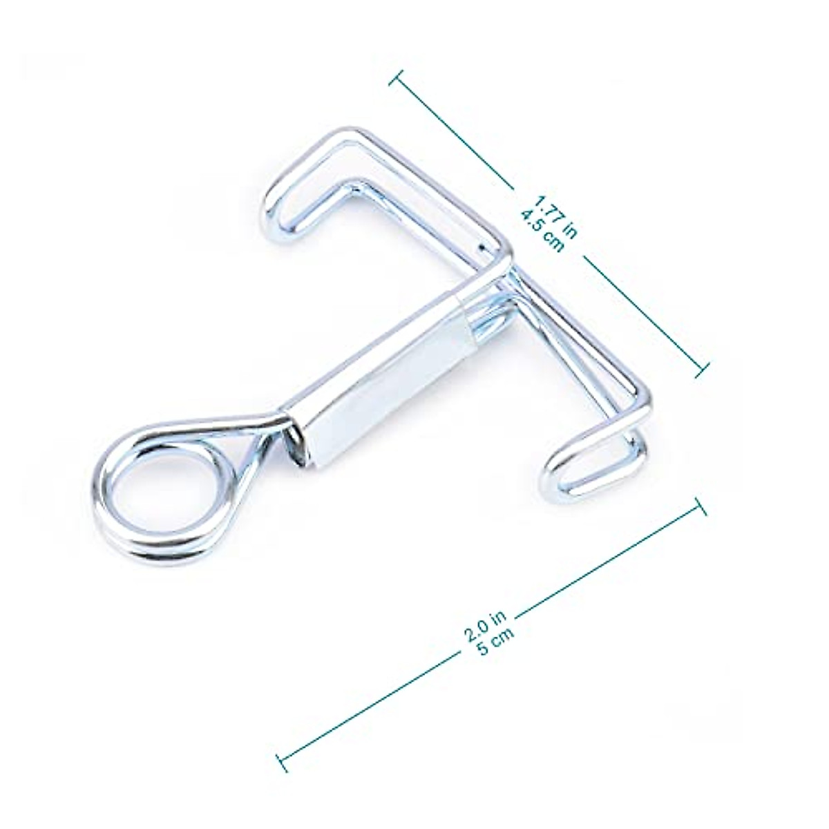 stonylab Mohr’s Pinchcock, 7 Pack Steel Tubing Clamps Mohr Pinchcock Clamps for Laboratory Research