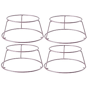 4 Pcs bread cooling rack round crackers baking trays for oven non stick cookware bakery cooling rack Cooling Racks for Baking oven grill rack Stainless Steel Cooling Bracket cooler Abaodam