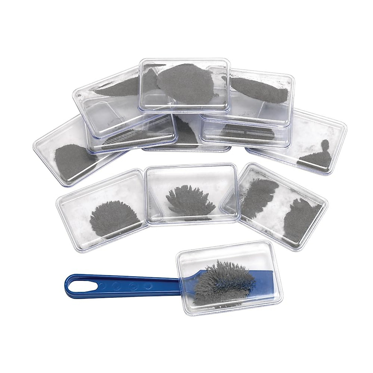 Excellerations Iron Filing Cases (Pack of 12), Kids Science Experiment, Science for Kids, STEM Toys for Boys and Girls (Item # Ironman)