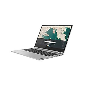 Lenovo Chromebook C340 Laptop, 15.6" FHD (1920 X 1080) Display, Intel Core i3-8130U Processor, 4GB DDR4 RAM, 64GB SSD, Intel UHD Graphics 620, Chrome OS, 2 In 1 Touchscreen, 81T90002UX, Mineral Grey