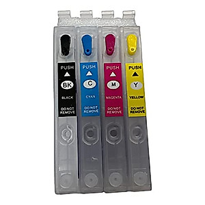 Inkpro Compatible Replacement for 802XL 812XL 822XL Alternative No Chip Refillable Ink Cartridge 802 812 822 Use with WF- 7840 WF-4830 EC-4020 Printers