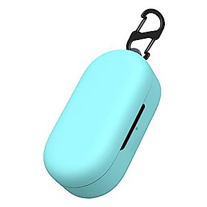 Aotao Silicone Case for TOZO T10, Soft and Flexible, Scratch/Shock Resistant Silicone Cover for TOZO T10 Headphones (Teal)