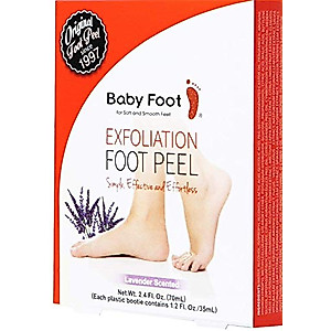 Baby Foot Peel Mask-Original Exfoliant Foot Peel-Callus Remover for Rough Cracked Dry Feet-Dead Skin Remove-Foot Peeling Mask for Baby Soft Feet
