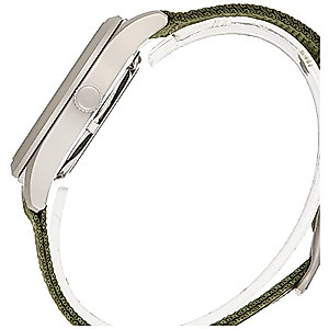 Seiko 5 Men's SNZG09K1 Sport Analog Automatic Khaki Green Canvas Watch