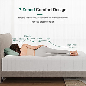 Novilla King Mattress, 12 Inch Foam Mattress in a Box, High Density Base Foam for a Cozy Sleep, Pressure Relief, Medium Plush King Size Mattress,Reversible Mattress