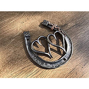 6th anniversary gift, iron anniversary, iron anniversary gift, iron gift, 6th anniversary gift for her,iron horseshoe,iron hearts,iron gifts