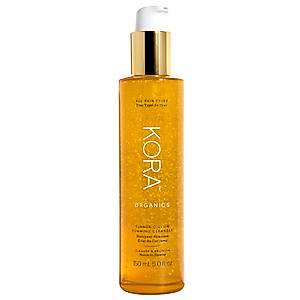 KORA Organics Turmeric Glow Foaming Cleanser, Cleanse & Nourish, Certified Organic, Cruelty Free, 5.07 oz