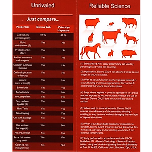 Veterinus Derma GeL® First AID - Travel Pack - 9 x Mini Tubes 10mL - 0.34 fl.oz. - CAT Safe Non Toxic Contains: Freeze Dried Lavender extr. (no Essential Oil)