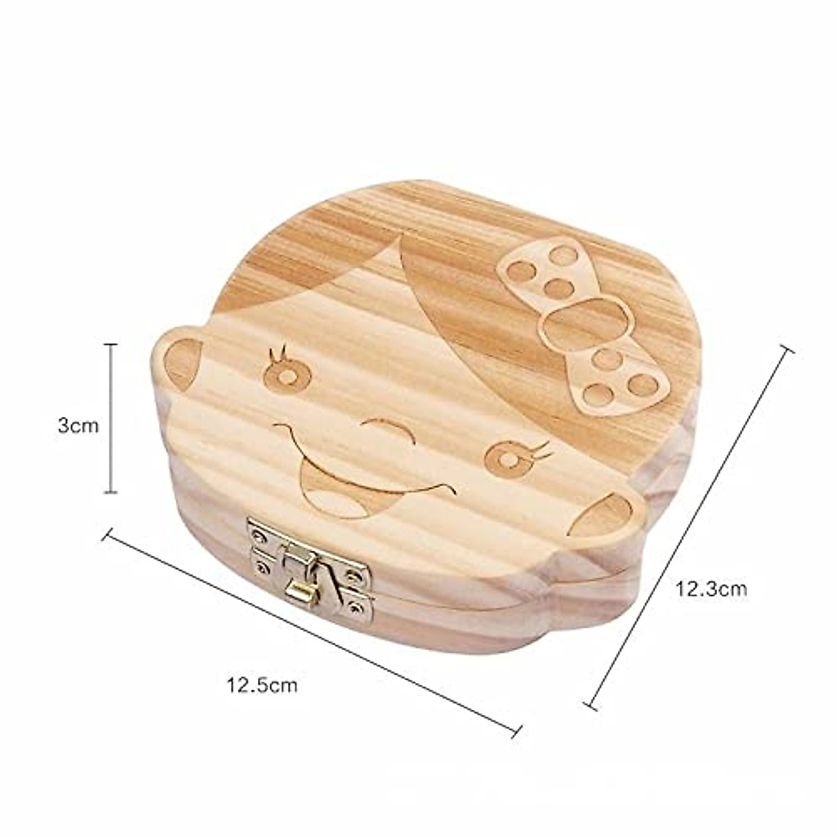 Yoriko 7 Pieces Tooth Fairy Kit Set with Picture Book, Tooth Holder, Tooth Fairy Coin, Sticker, Keepsake Wallet Pouch That Holds Teeth (Baby Girl)