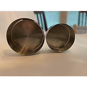 Hanerk XL Burger Press 5 1/2" inch Patty Maker, Easy to Clean Dishwasher Safe, Stainless Steel, 5 1/2 inch Diameter Burger Patty, Grill Tool, Patty Maker, Mold, Thin or Thick