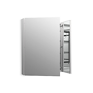 KOHLER K-28032-NA Verdera Medicine Cabinet with Slow-Close Mirror Doors & Adjustable Shelves, Rectangular Frame, 34" x 40"