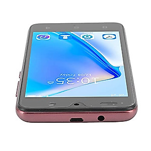 Dpofirs Unlocked Smartphone for Android 6, 5" FHD Screen, 2GB RAM 32GB ROM, 2200mAh Battery, GSM Unlocked Cell Phone, Facial Recognition, Dual SIM Slot Smartphone(Coffee Purple)