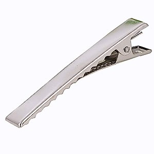 100 Pcs 3.1 Inch Silver DIY Hair Clips - Metal Alligator Clip for Hair Care Styling Tools, Arts & Crafts Projects, Women Styling