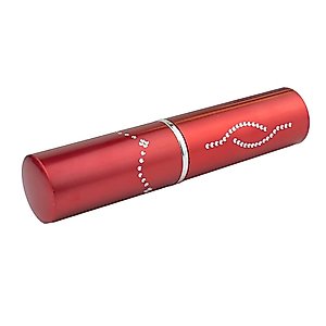 Day Zero Survival Women Lipstick Stun Gun for Self Defense Rechargeable - LED Flashlight