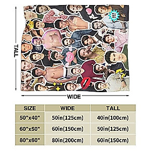 Blankets Milo Ventimiglia as Jess Mariano Soft and Comfortable Warm Fleece Throw Blankets Yoga Blankets Beach Blanket Picnic Blankets for Sofa Bed Camping Travel …
