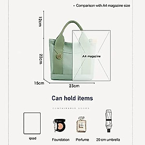 PSFS Large Capacity Multi-Pocket Handbag, Crossbody Bag Women Shoulder Handbag Canvas Tote Bags for Women (Gray - Crossbody)