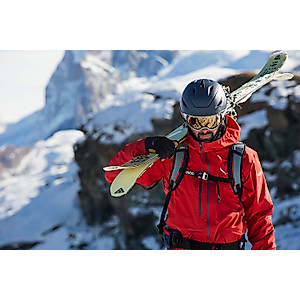 Giro Balance Ski Goggles - Snowboard Goggles for Men & Youth - Black Wordmark Strap with Vivid Smoke Lens