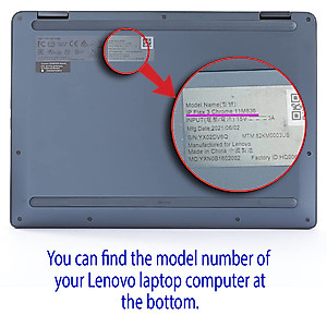 mCover Case Compatible for 2021~2022 11.6" Lenovo IdeaPad Flex 3 (11") 11M836 2 in 1 Chromebook Laptop ONLY (NOT Fitting Any Other Lenovo Models) - Purple