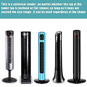 AMIJOUX Tower Fan Dust Cover, Vertical Fan Dustproof Protection Cover, Dustproof Standing Pedestal Fans Covers Protective Oscillating Guard Protector for Floor Fan