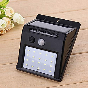 Yolispa Solar Light PIR Motion Sensor Solar Wall Outdoor Garden Solar Light Energy Saving 20/30LED Optional2 PIR Motion Sensor Wall Energy Saving PIR Motion Sensor Wall Garden Solar Light Solar L