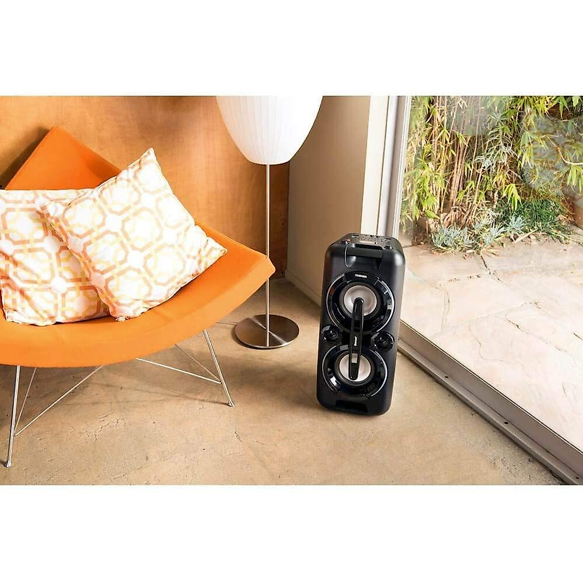 Toshiba TY-ASC60 Rechargeable Wireless Bluetooth Audio Streaming Party Speaker System