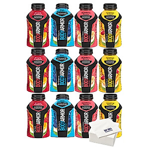 BodyArmor Super Sports Drink Variety Pack, 12oz Bottles, Pack of 12